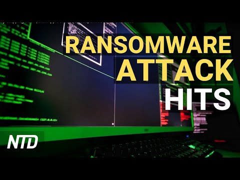Ransomware Attack Hits Almost 200 Firms; Servicemen: We'll 'quit' if Shot Is Mandated | NTD