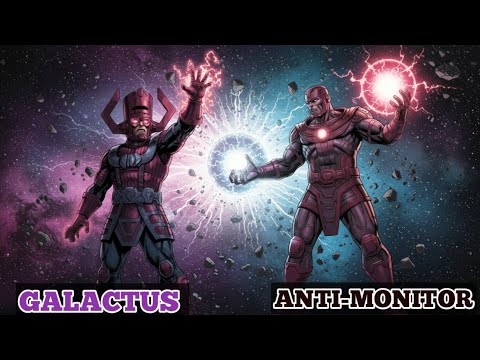 Galactus vs. Anti-Monitor | The Ultimate Cosmic Battle for Reality