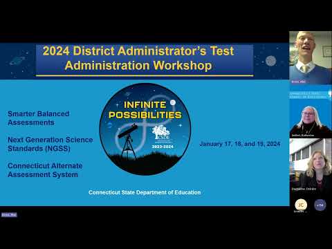 District Administrators (DA's in TIDE) Virtual Training