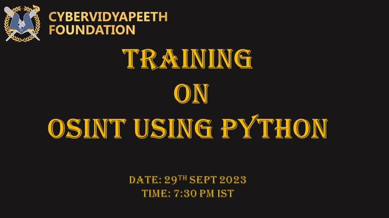 OSINT USING PYTHON DAY - 4