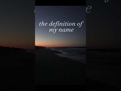 the definition of my name😋|| #shorts #capcut #fyp #fypシ #viral
