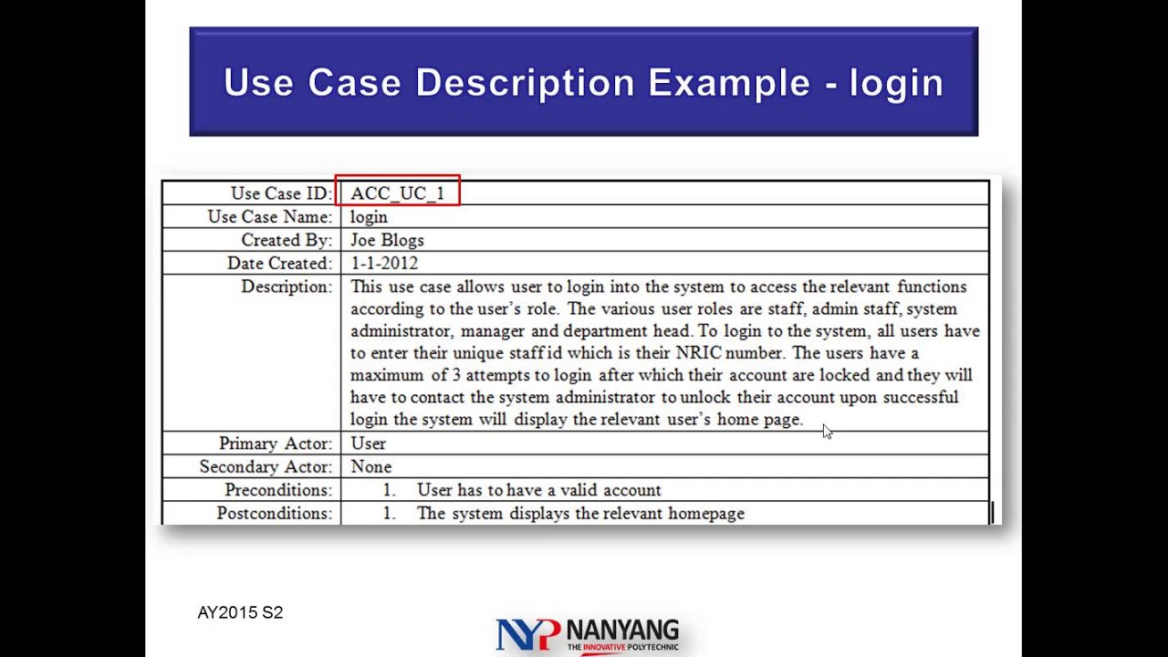 L04 Use Case Description