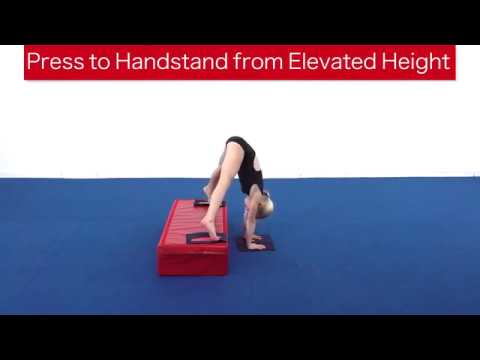 press handstand progression – Gymnastics Coaching.com