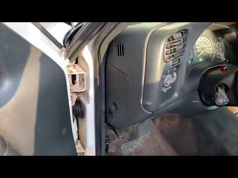 1999-2004 Chevrolet S10 Fuse Box Location