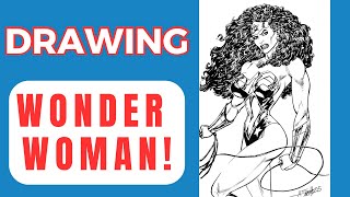 Timelapse Wonder Woman: John Byrne inspired!