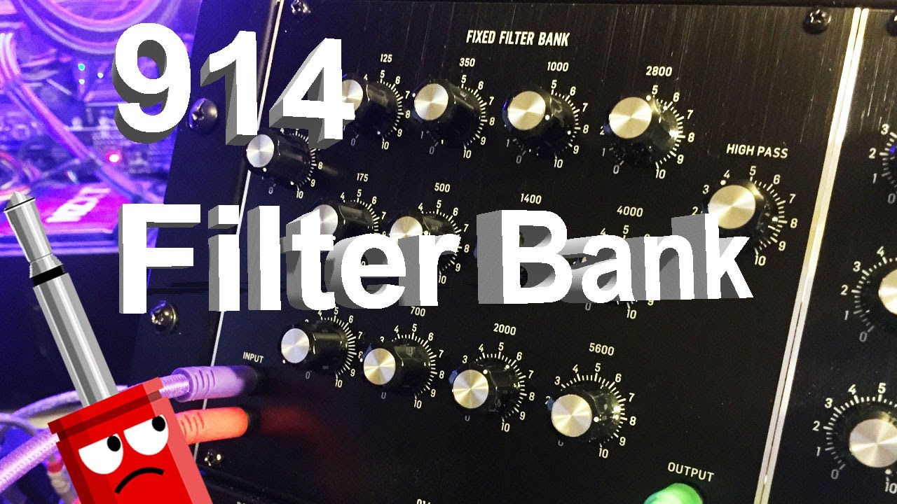 Behringer 914 Fixed Filter Bank аналоговый синтезатор, eurorack купить в Москве в интернет ...