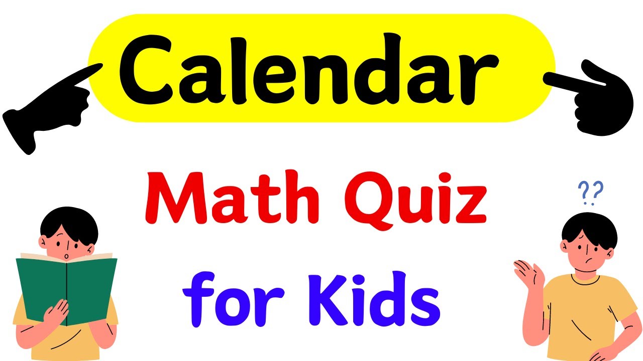 Calendar Quiz for Kids | Math Quiz Questions for Kids | GK for Kids | Calendar for Kids | Quiz Time