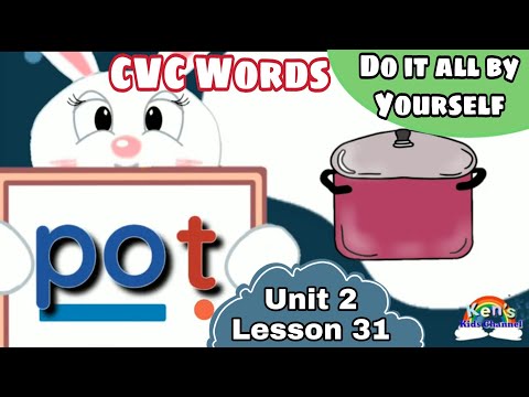 CVC WORDS "o" | Do it all by Yourself