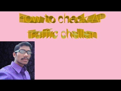How To Check AP Traffic Challan