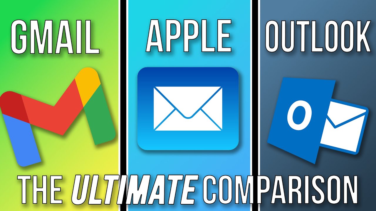 Best Email App in 2025?? Gmail vs. Apple Mail vs. Outlook