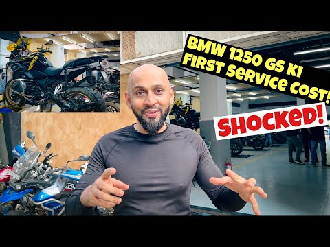 BMW 1250 GS First Service Experience | Cost | Detailed Information