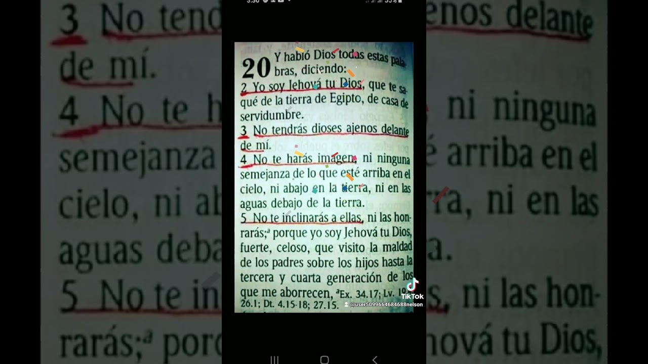 Exodo 20:1-5