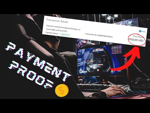 Gamersaloon Withdrawal Proof (Make Money Playing Video Games)