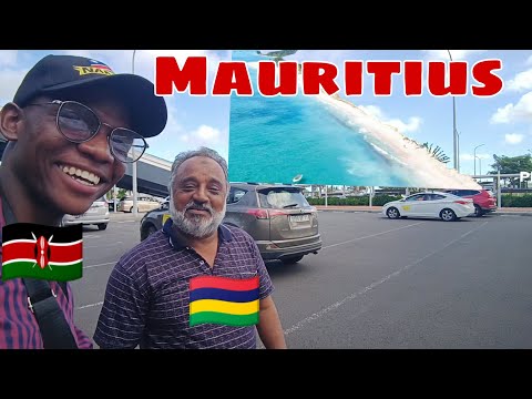 How I Traveled From Mauritius Airport to Port Louis Palms Hotel || Indian Guy Full Fun😂