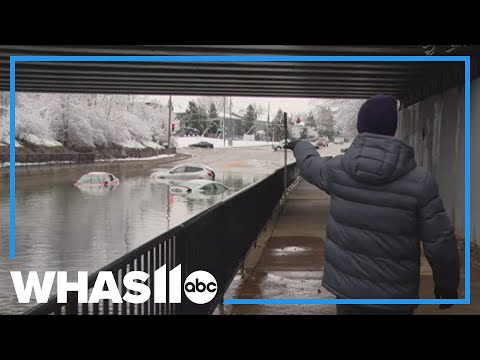 Several roads closed in Louisville due to flooding