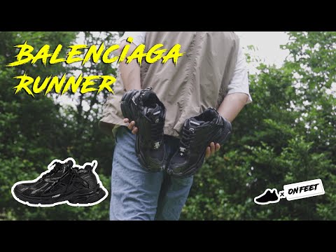 Balenciaga Runner Black Sneaker New Color Review