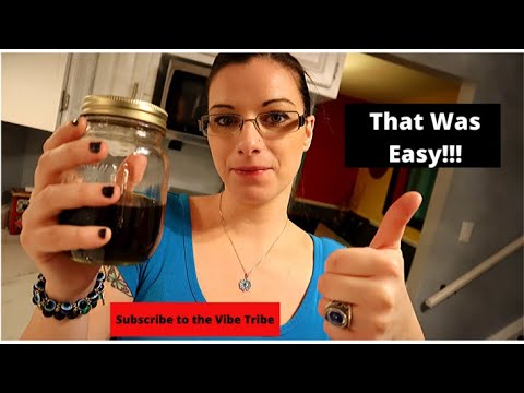 How to make Tincture...Warm method…Cannabis infused Alcohol