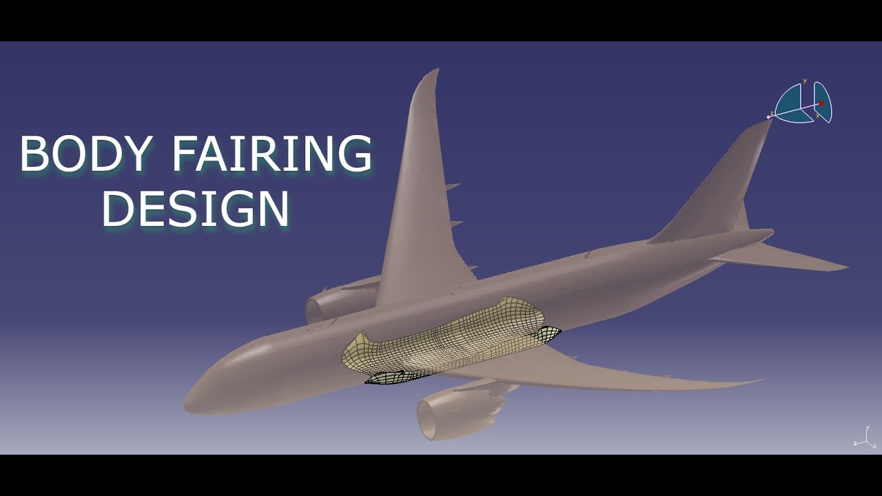 BODY FAIRING DESIGN  - CATIA V5  - CATIALOG