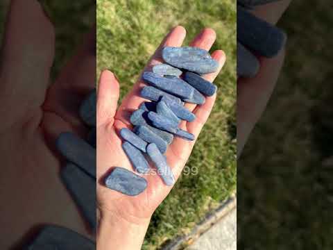 Blue Kyanite Stone (1" - 5") - Tumbled Stone