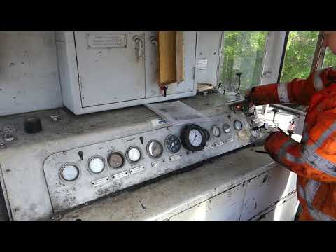 Starting up 35-ton Shunter Locomotive HLR 9151 - for sale at VDI Auctions