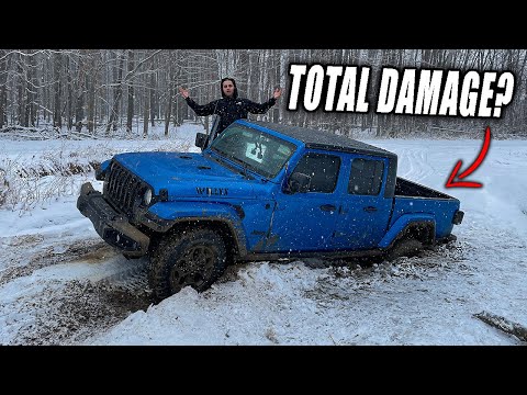 I DESTROYED MY NEW 2021 JEEP GLADIATOR!