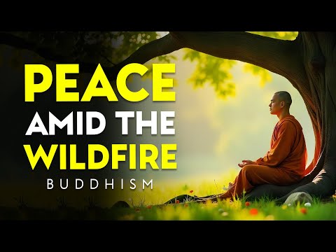 The Silent Flame: Holding Calm in Lifeâs Wildfires | Monk Mindset