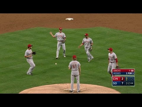 CIN@SD: Hedges reaches on fortuitous single