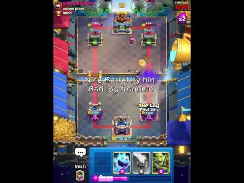 1v1 against a viewer. Follow for a 1v1 #clashroyale #logbait #games #viral #fyp #1v1