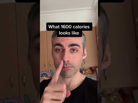 What 1600 Calories Looks Like On A Weight Loss Diet #shorts