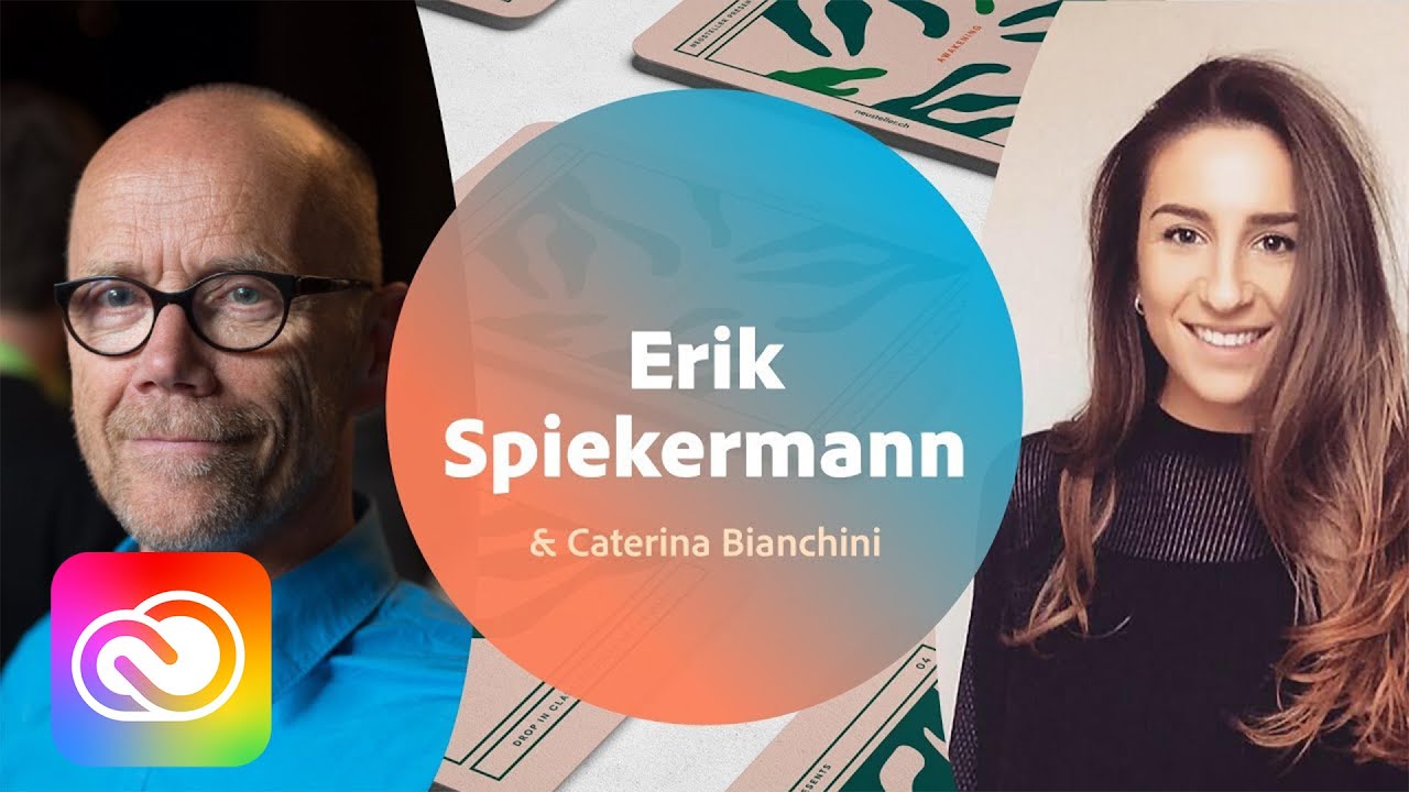 Erik Spiekermann & Caterina Bianchini | Hidden Treasures 2018 - 1 of 3 | Adobe Creative Cloud