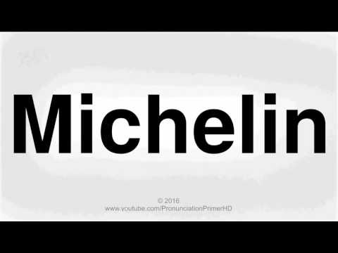 How To Pronounce Michelin | Pronunciation Primer HD
