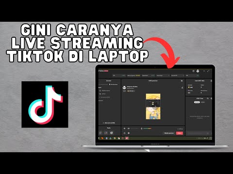 CARA LIVE STREAMING TIKTOK DI LAPTOP ATAU KOMPUTER MENGGUNAKA TIKTOK STUDIO KO TUTORIAL