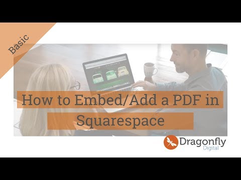How to Embed a PDF to Your Squarespace Website
