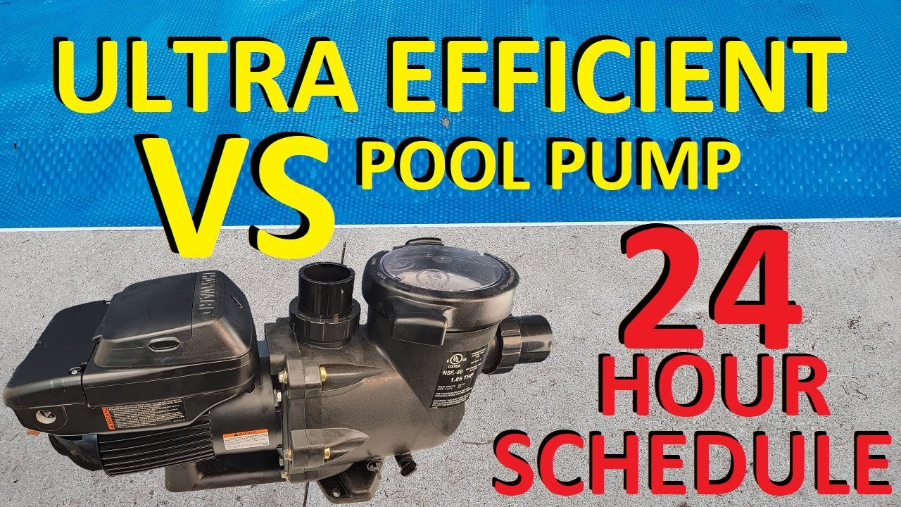 Max Efficiency SCHEDULE For Variable Speed Pool Pump