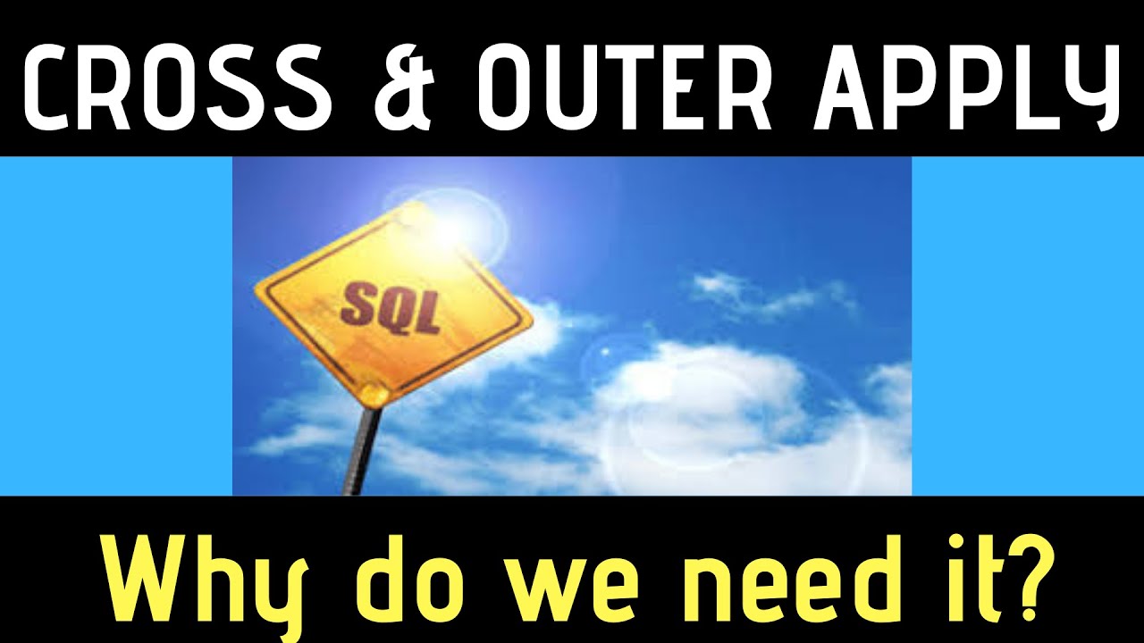 Cross & Outer Apply