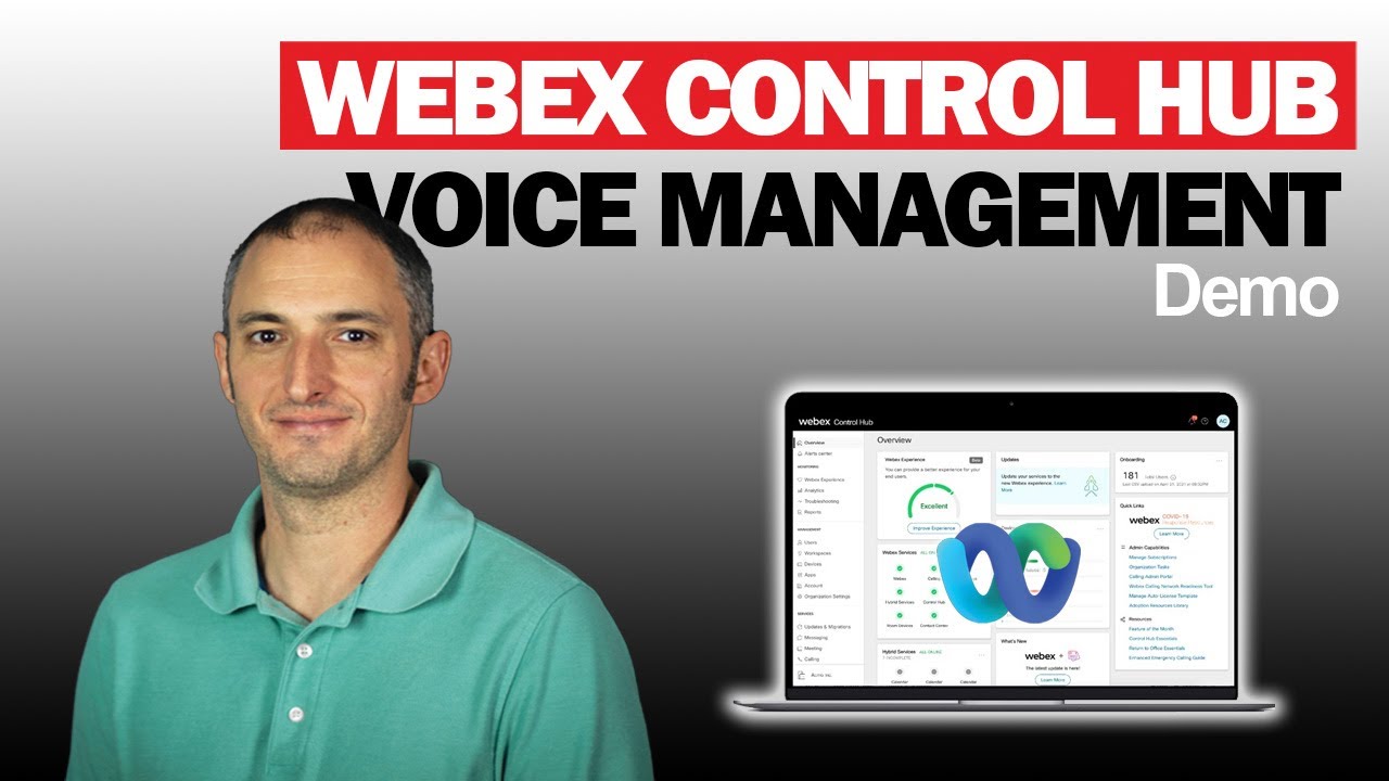 Collaboration Part 2: Webex Control Hub | Voice Management Demo
