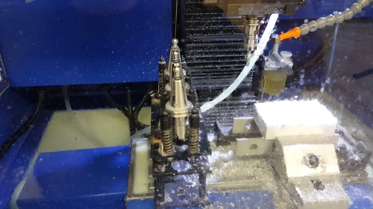 Benchmill 6000 cutting aluminum
