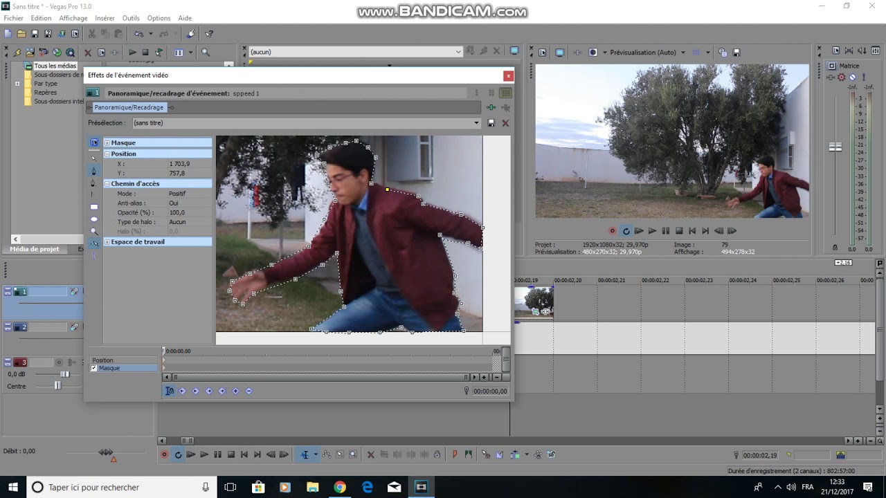 Sony vegas pro 13 : How to do speed effect Tutorial #1