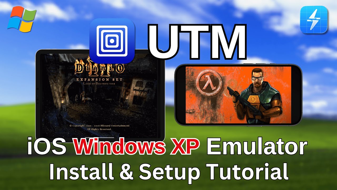 UTM: Windows XP iOS Emulator - Installation & Setup Tutorial