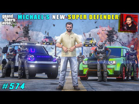 Michael Spends Millions On The Super Defender | Gta V Gameplay