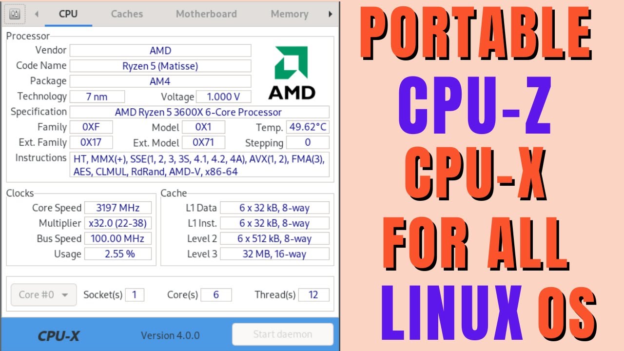 CPU-Z for Linux | CPU-X for Linux | CPU Z for Ubuntu | CPU Z for Arch | CPU Z on Fedora | CPU Z kali