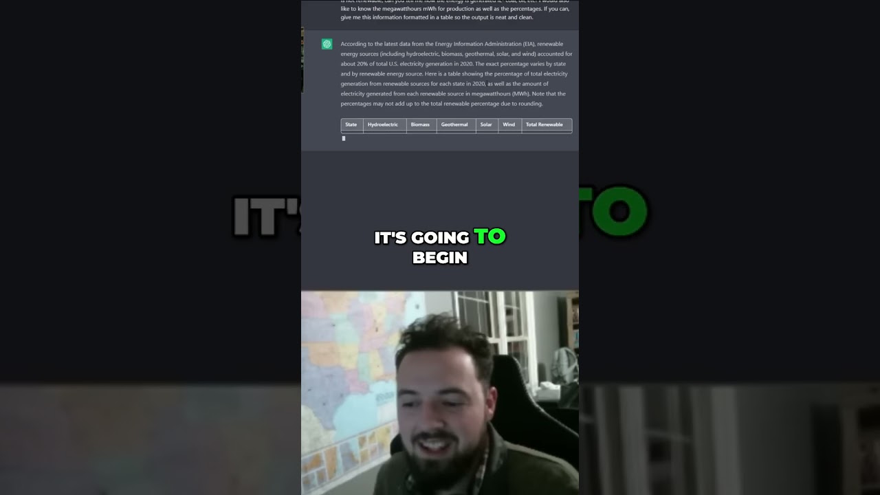 Code with ChatGPT: Turn Data Into Charts & Maps! (Python Tutorial) #shorts