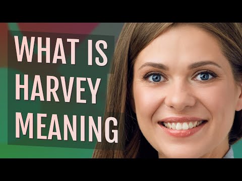Harvey | meaning of Harvey