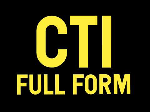 full form of CTI | सी.टी.आई की फुल फार्म | full meaning of CTI in hindi & english