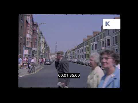 Early 1970s Blackpool in Summer, UK in HD from 35mm | Simply Blackpool