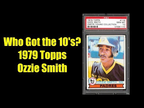 Who Got the 10's? 1979 Ozzie Smith Rookie