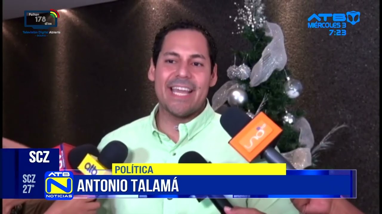 Talamás acusa a Camacho de dividir a los cruceños - ATB Digital
