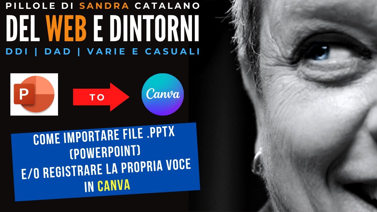 Pillola 52 - Come importare un file Powerpoint e registrare su Canva