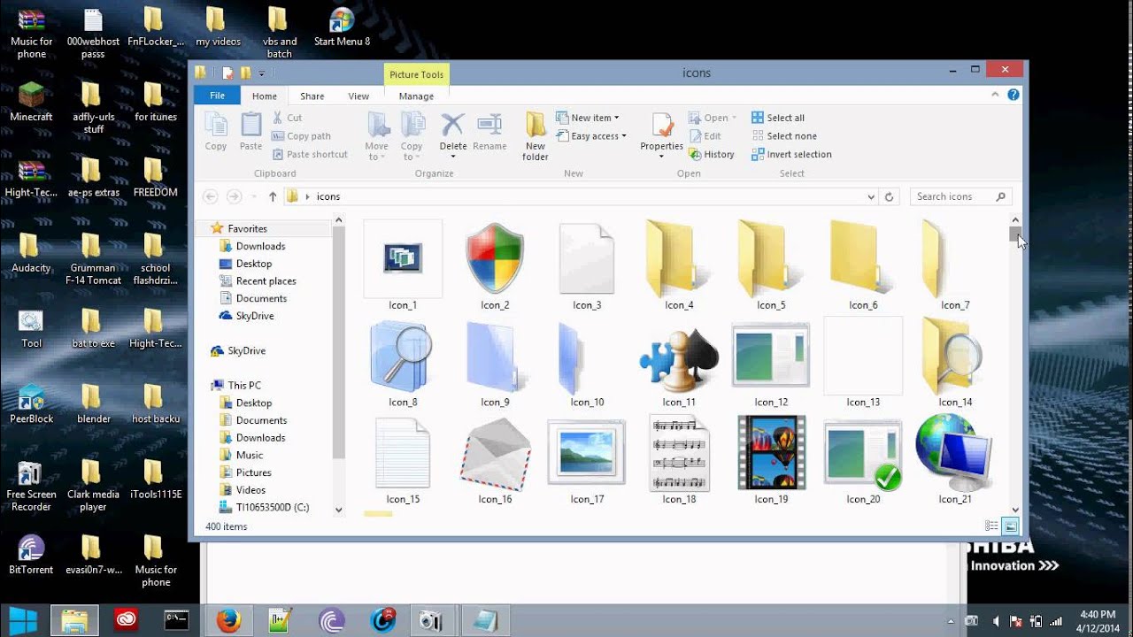 all windows 8 icons: free download
