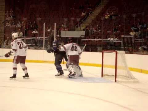 Mark Visentin Clearing the Crease on the PK